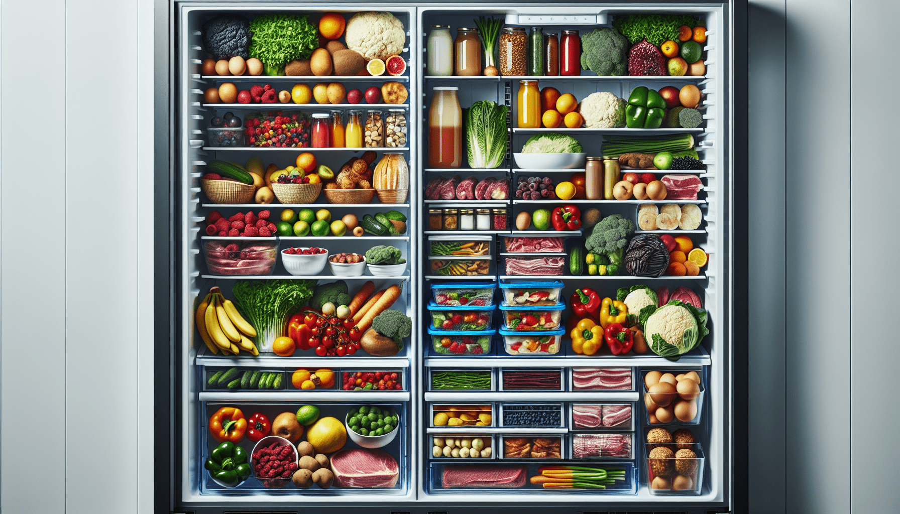 Essential Tips For Organizing Refrigerator And Freezer - Modern Kitchen ...