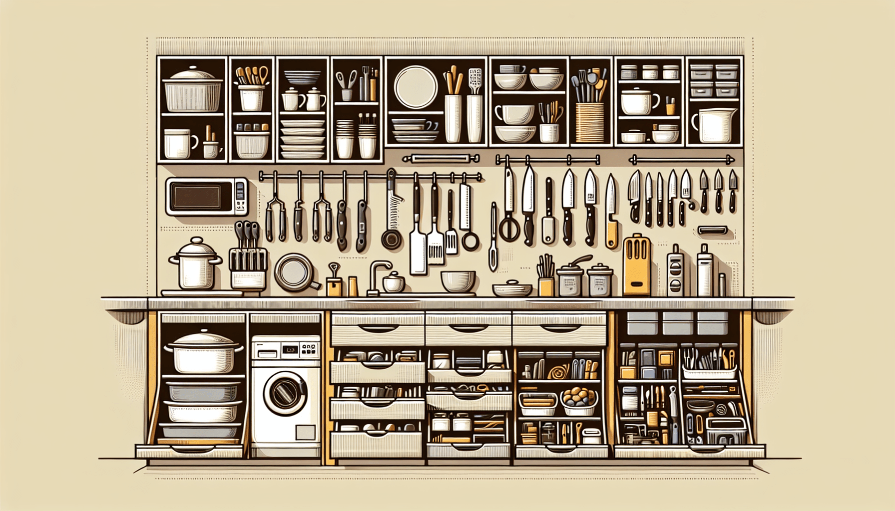 Top Ways To Organize Your New Kitchen Gadgets - Modern Kitchen Guru
