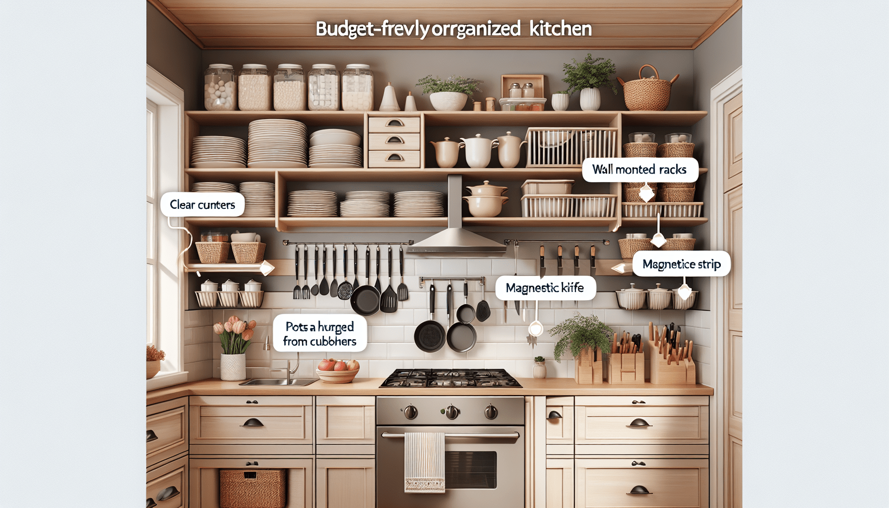 Budget-Friendly Tips For Organizing Your Kitchen - Modern Kitchen Guru