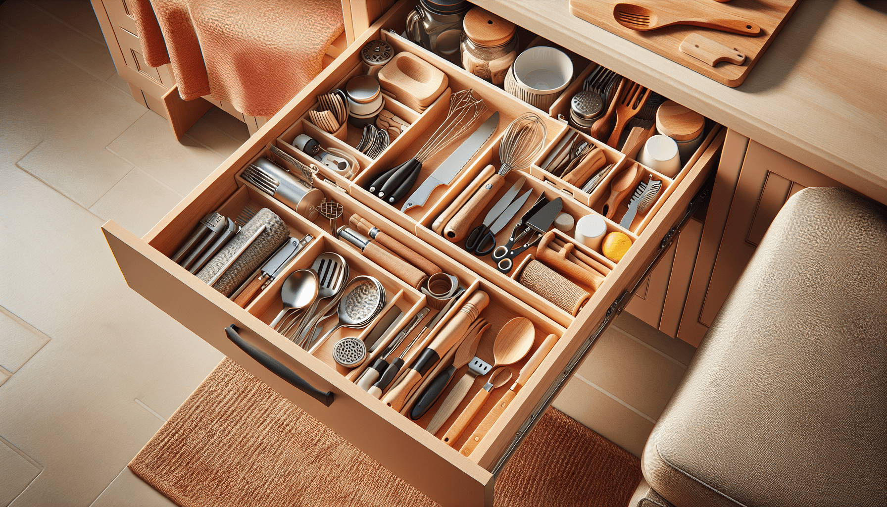 DIY Kitchen Drawer Organization Ideas - Modern Kitchen Guru