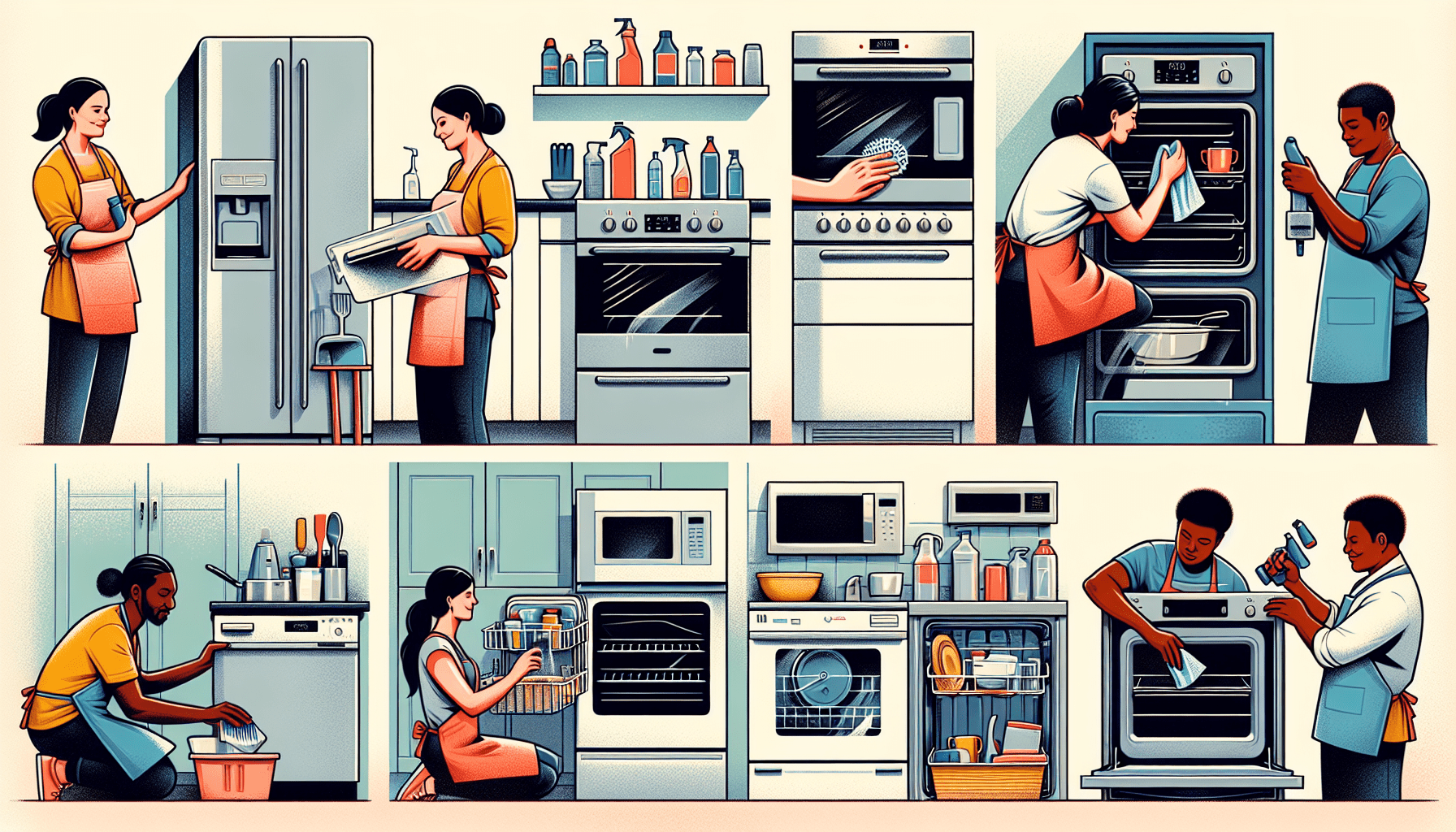 How To Properly Clean And Maintain Your Kitchen Appliances - Modern ...